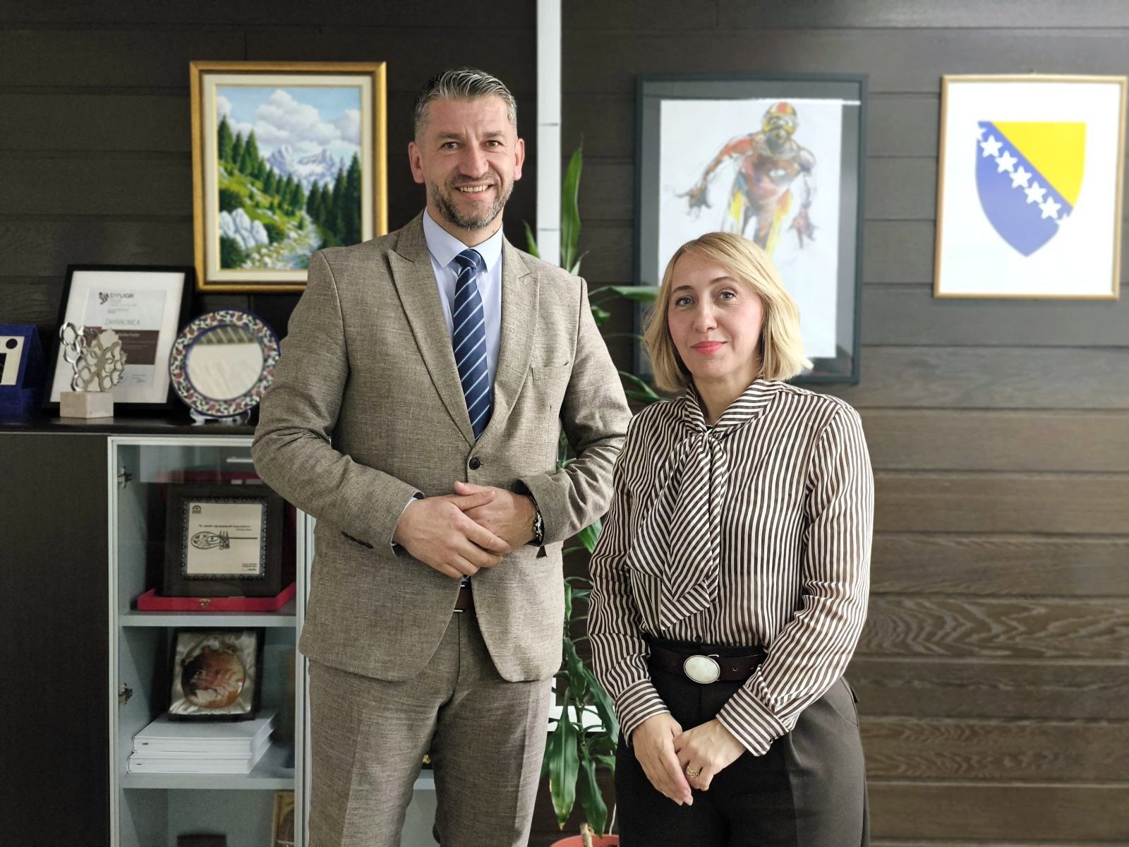 Ministrica Pozder i načelnik Dovadžija o jačanju saradnje: Ilijaš kao ...